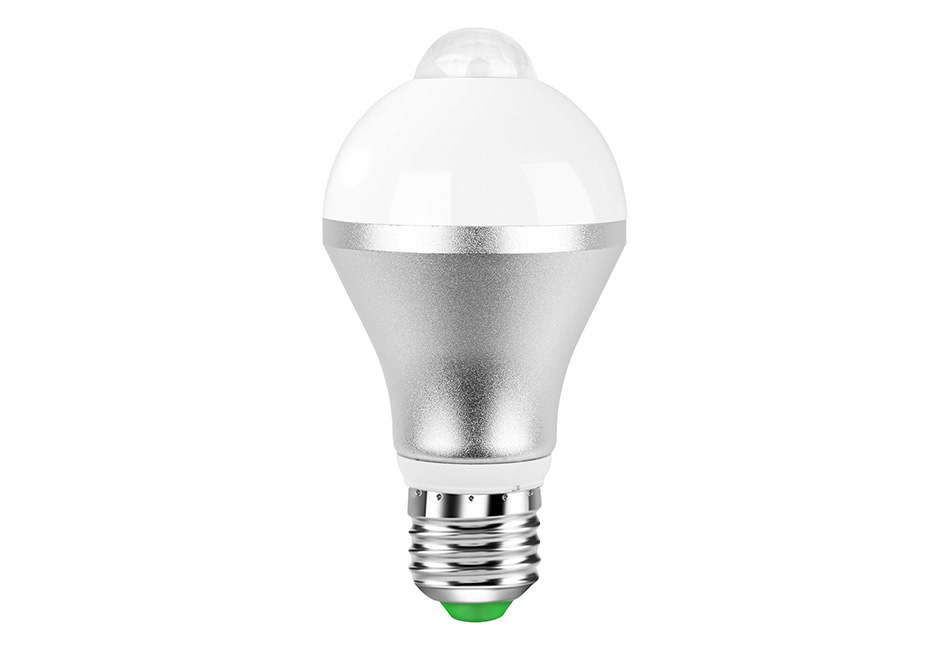 9W 5W Indoor/Outdoor LED Motion Sensor Light Bulb Motion Activated Dusk ...