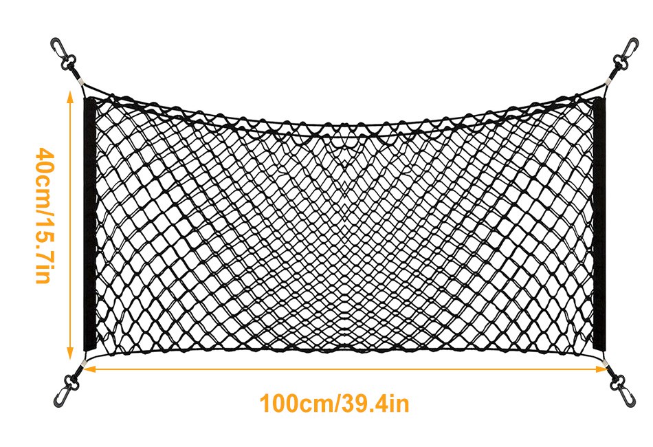 Universal Car Trunk Cargo Net Holder Elastic Mesh Organizer Storage ...